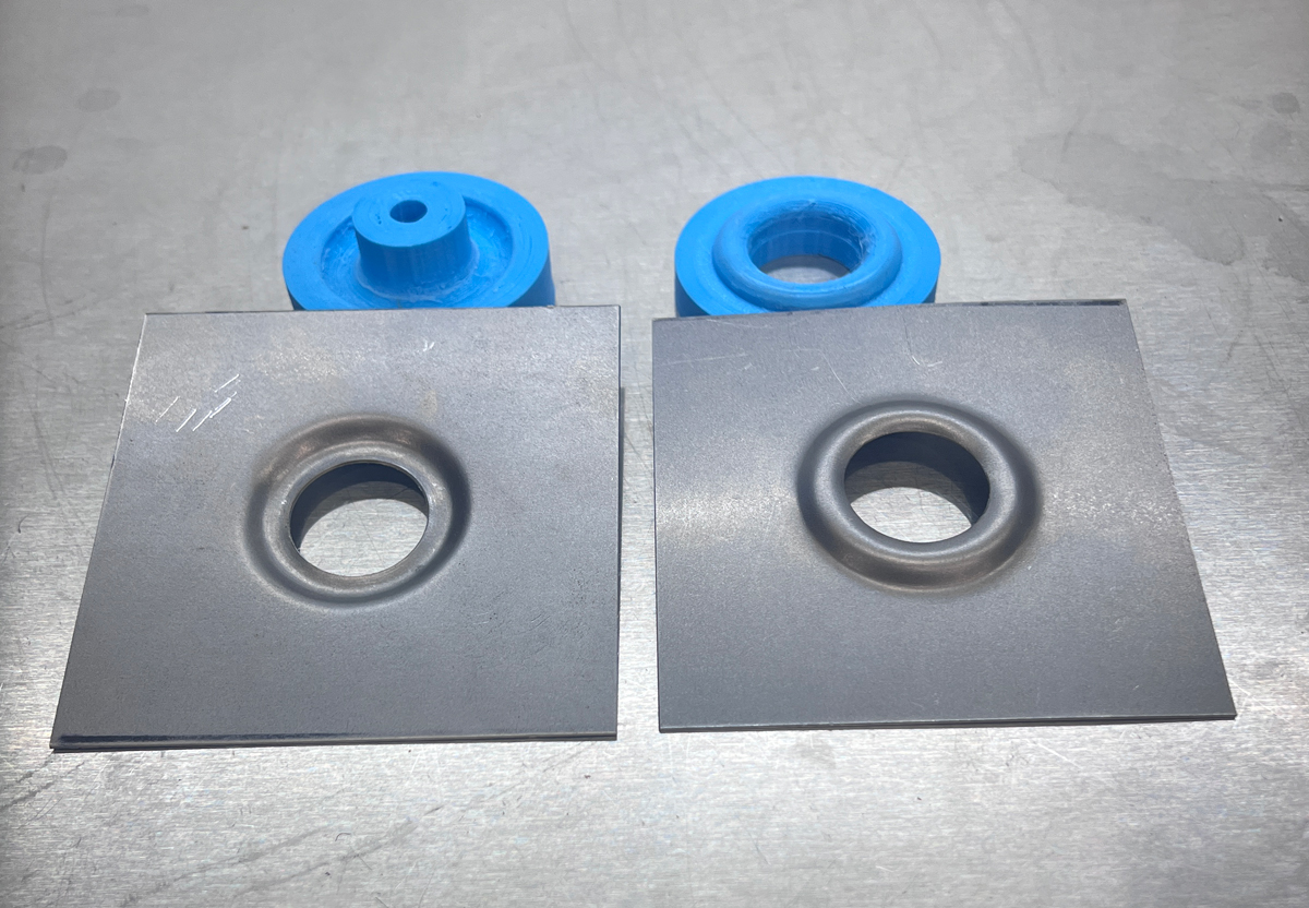 3D-Printed Dimple Dies - Carpokes